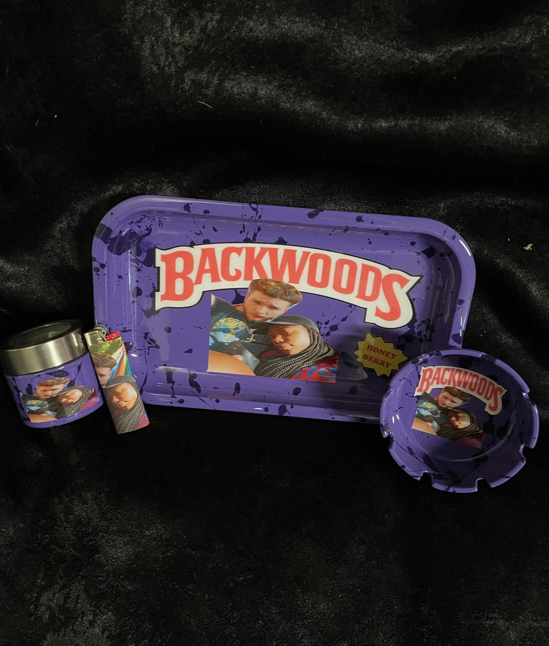 Custom Pictures X Backwoods Rolling Tray Set | Upload Your picture ...